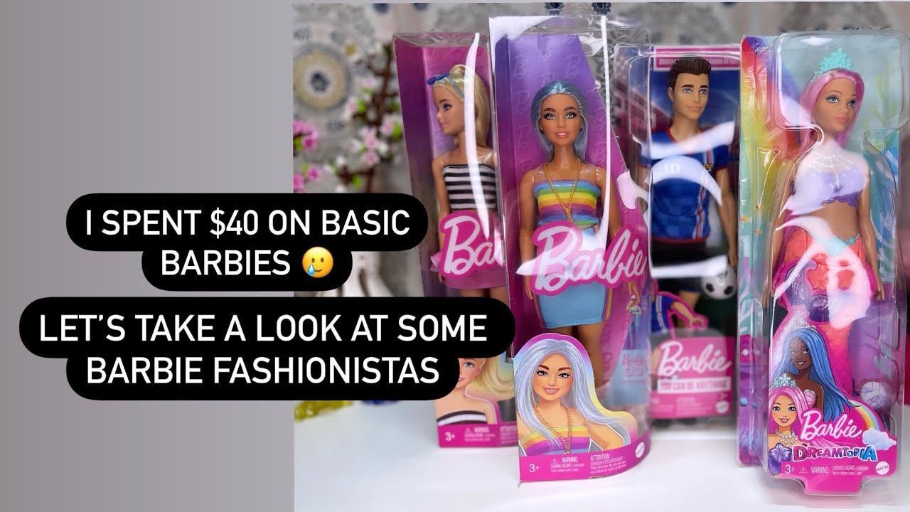 Barbie Fashionistas unboxing and review! - YouTube