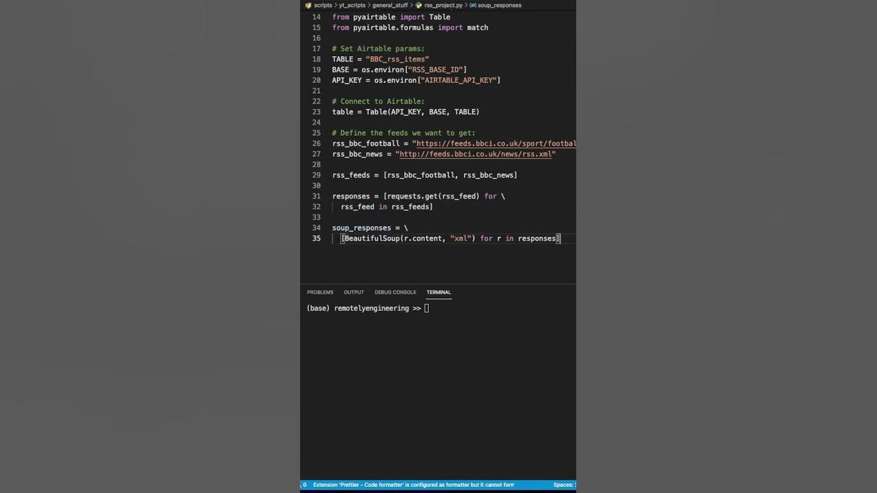Simple Python Project Idea #shorts #python #programming #coding - YouTube