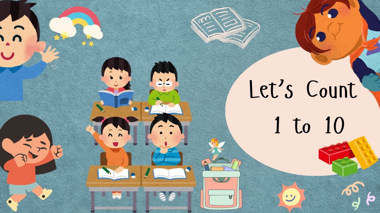 Let's sing ONE to TEN Numbers Song! | Toddler Learning Song - YouTube