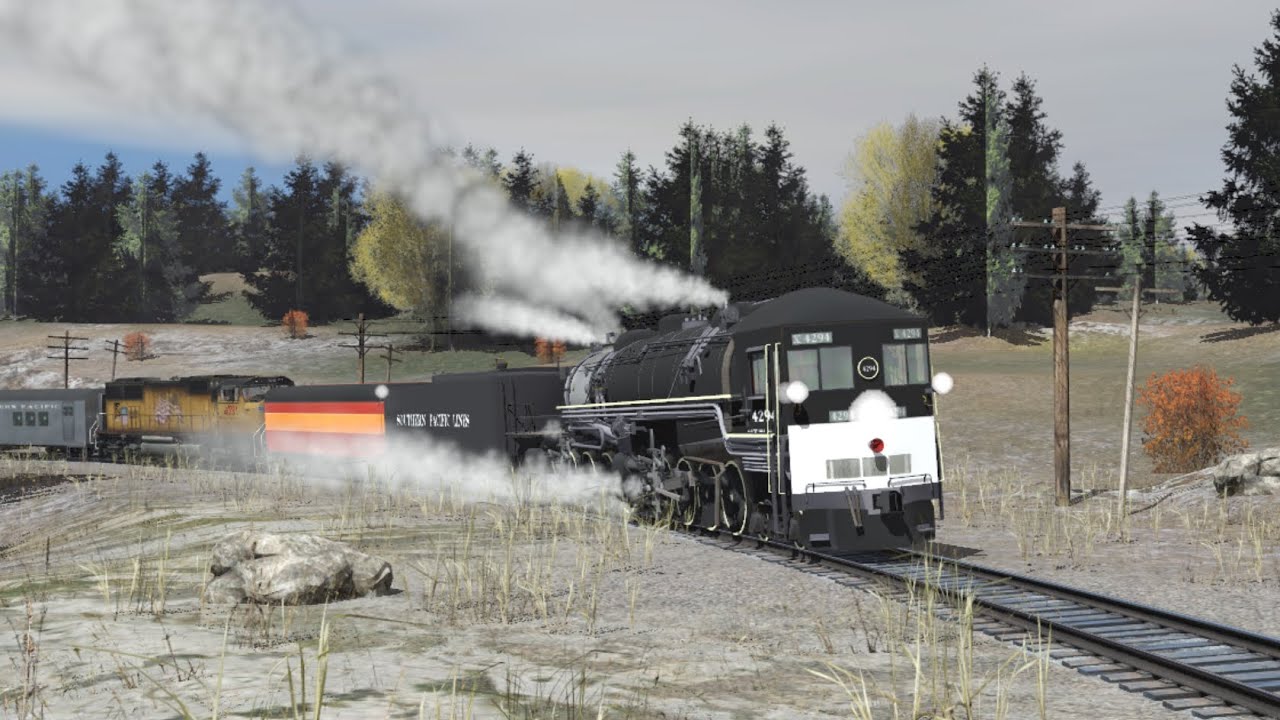 4294 gets restored (Trainz 2019) - YouTube