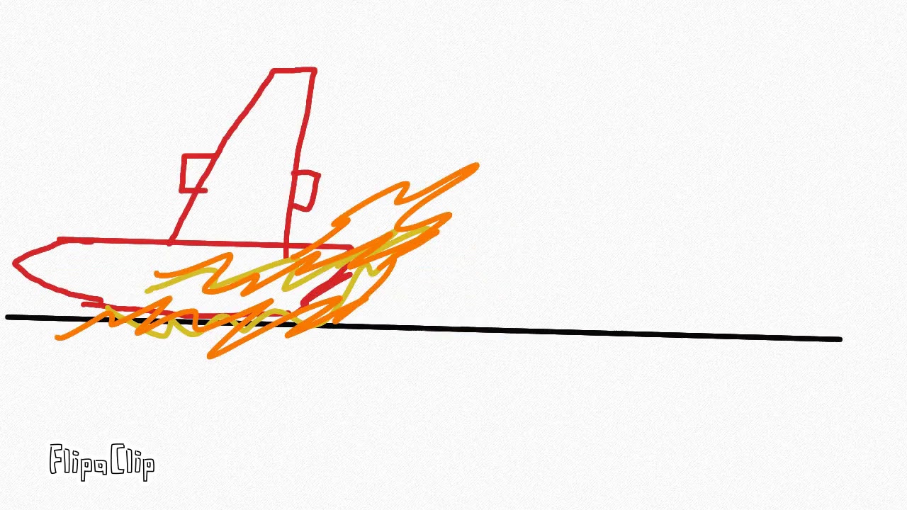 Plane crash animation test - YouTube