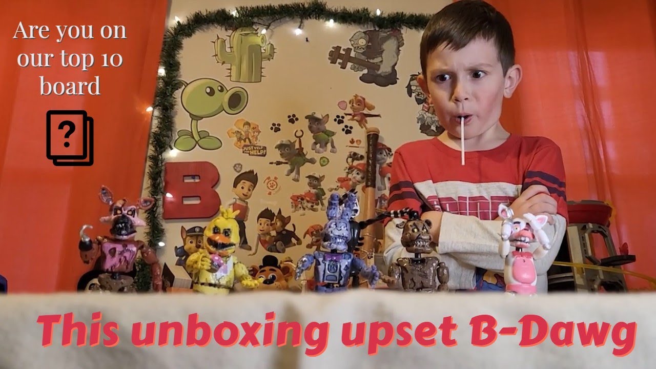 FNAF Unboxing | Top 10 board - YouTube