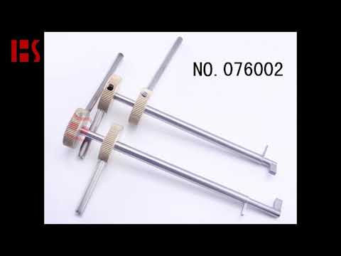 Safe Locksmith Tools Double linkage blade lock open tool（2 suit） 076002 ...