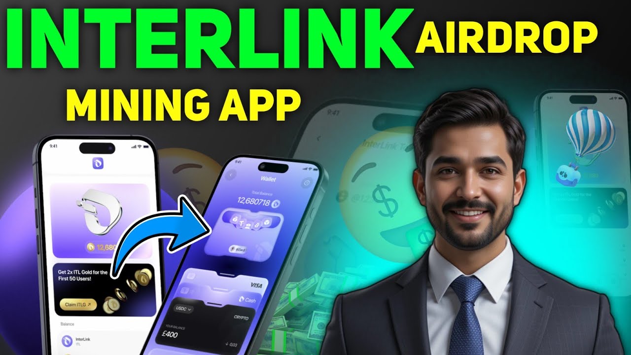 InterLink Network New Mining App | New Crypto Mining App | Interlink ...