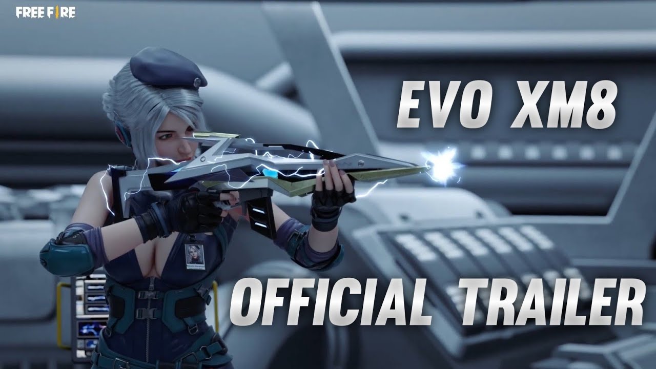 EVO XM8 SKIN FREE FIRE OFFICIAL TRAILER - YouTube