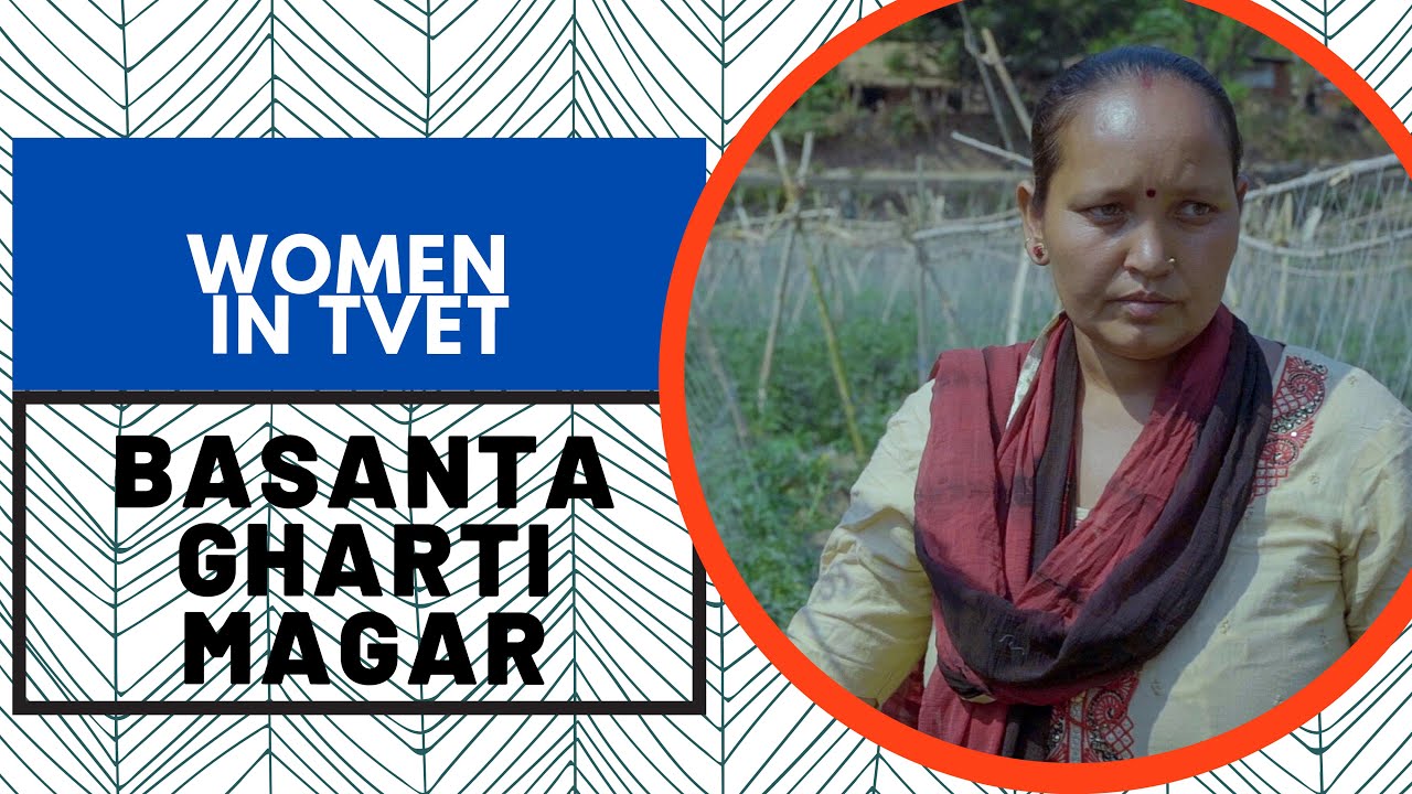 05 | Women in TVET | Busy Lady in the Farm | Basanta Gharti Magar - YouTube