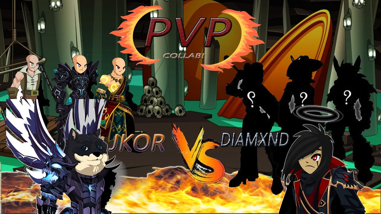 AQW JKOR VS DIAMOND AE! PVP war game! (ft. diamxnd) - YouTube