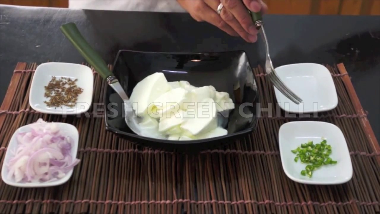 ONION RAITA - Indian Yoghurt Curd Recipe - YouTube