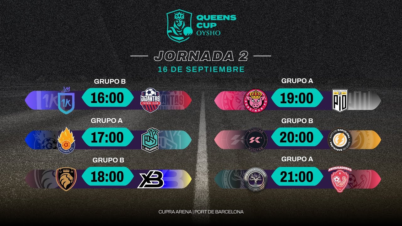 👑 Queens Cup Oysho - JORNADA 2⚽ #QueensCup - YouTube