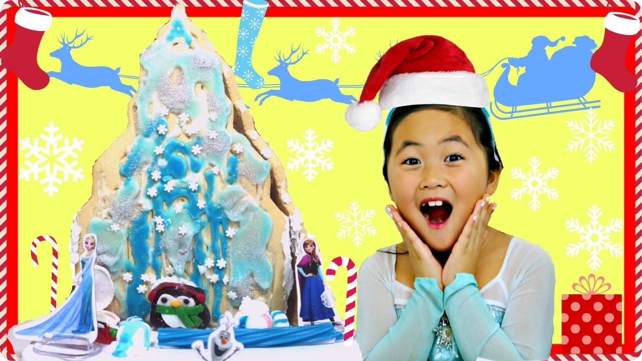 FROZEN GINGERBREAD HOUSE - Disney Frozen Sugar Cookie Castle Craft Kit ...