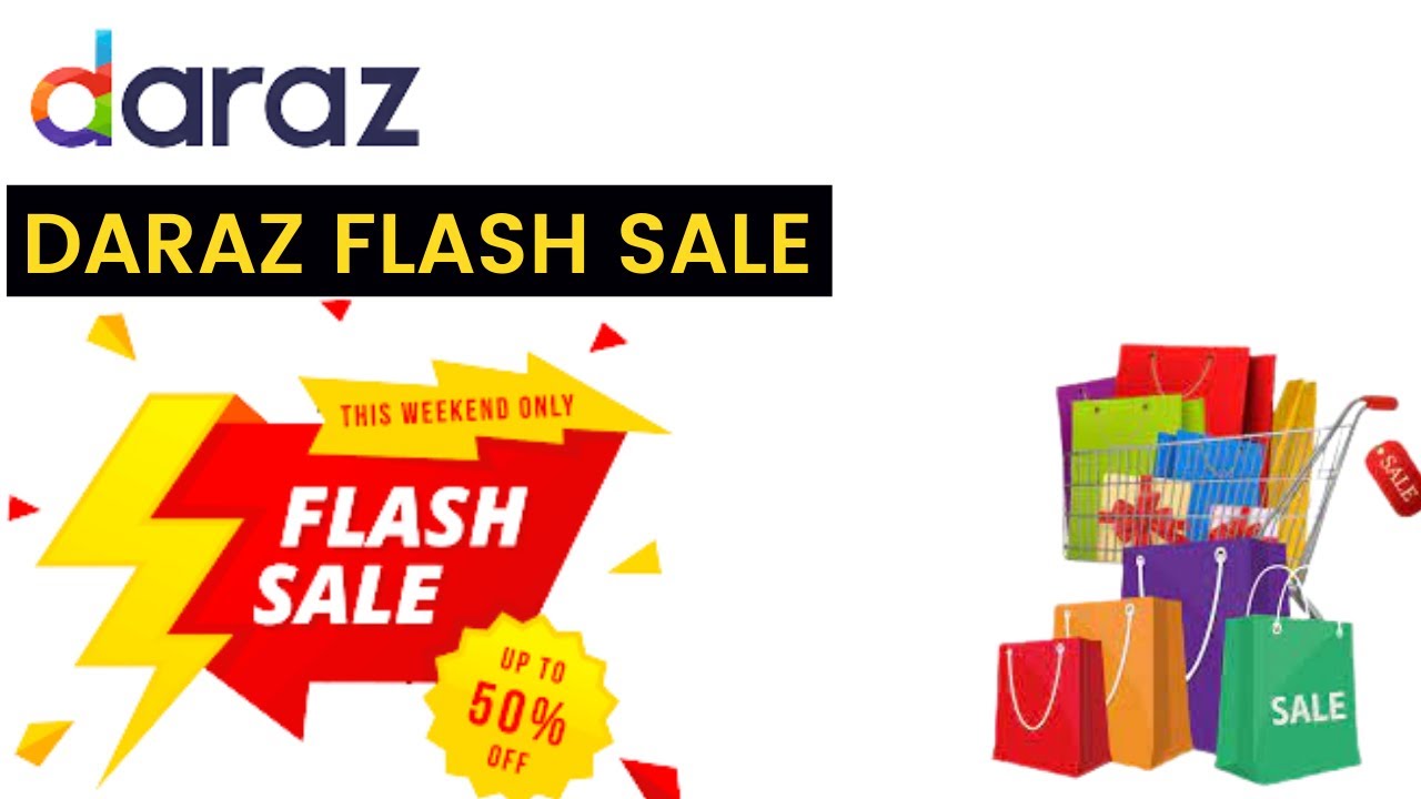 Daraz flash sale | Daraz shopping app | Daraz shopping vouchers - YouTube