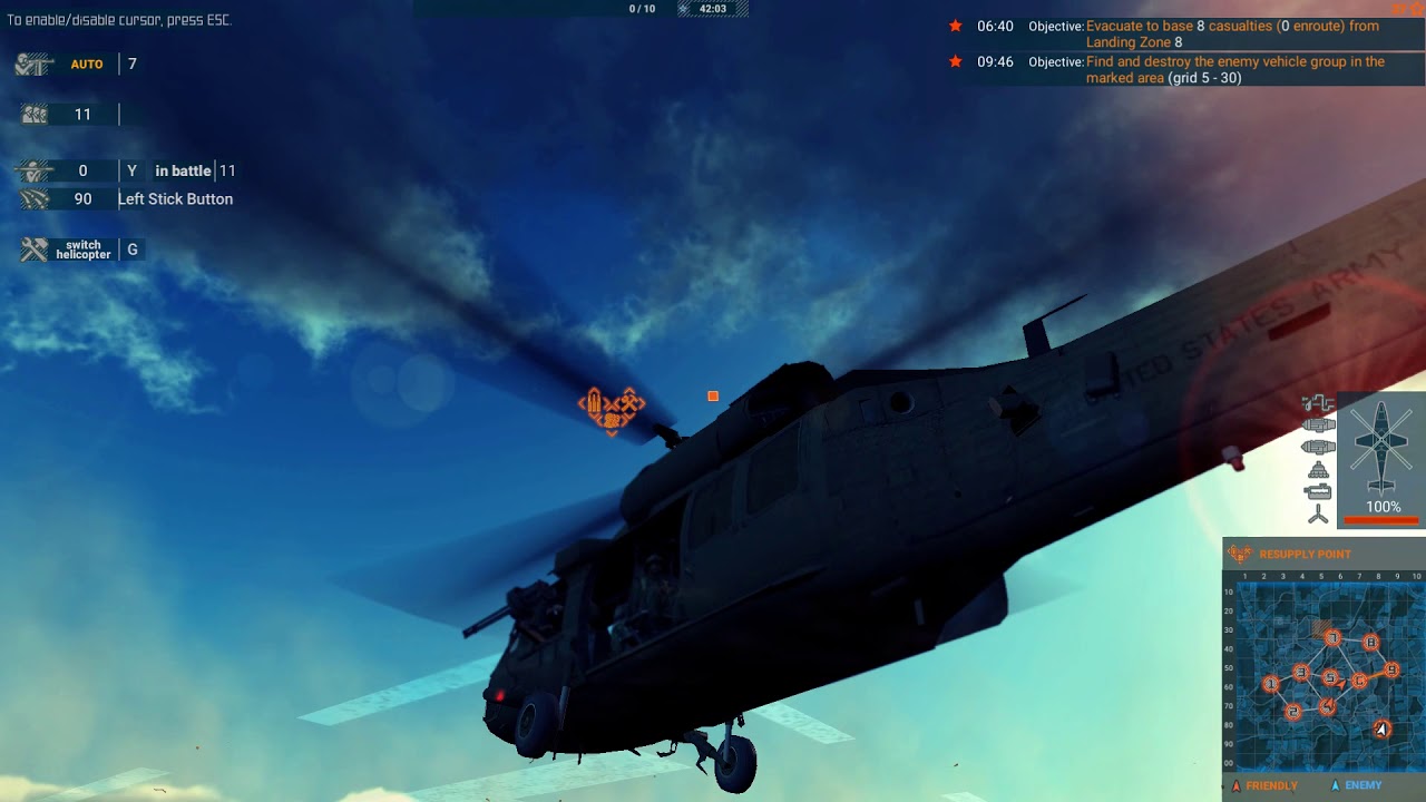 Heliborne E67 Out of control helicopter landing - YouTube