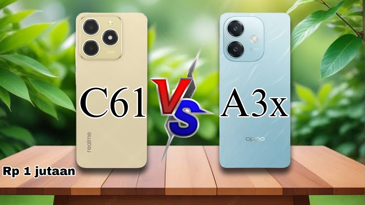 REALME C61 VS OPPO A3X - Mana yang Lebih Unggul? - YouTube