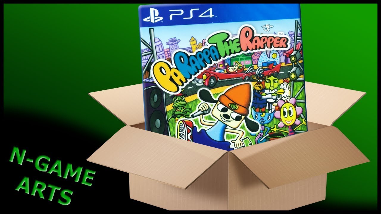 PaRappa The Rapper [PS4] (Unboxing/Breakdown/Demo) - YouTube