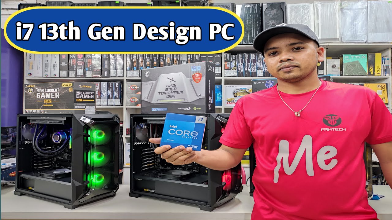 i7 13th 13700k pc build Bd | Intel Gaming PC - 2023 - YouTube