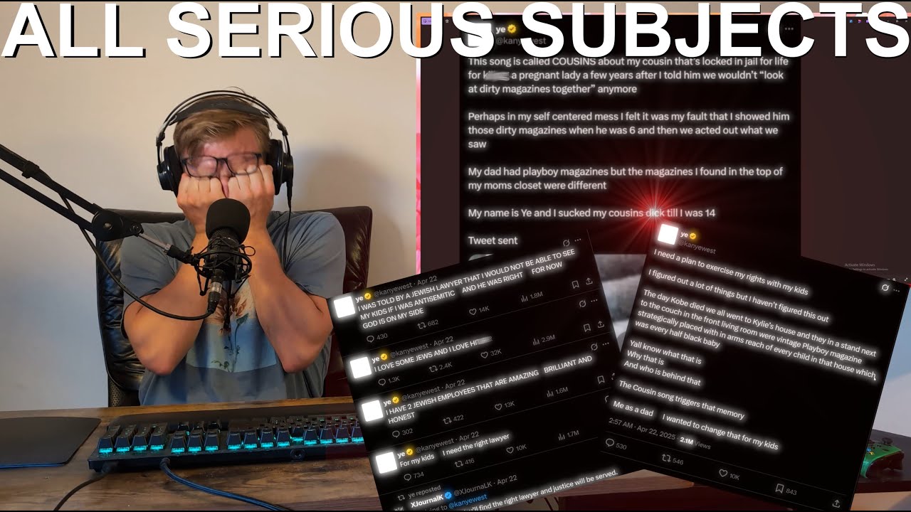The Continual Kanye Crash Out and Chris Chan | All Serious Subjects ...
