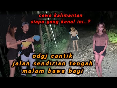 ODGJ CANTIK SENDIRIAN DI JALAN SEPI @probotrishnab.r 