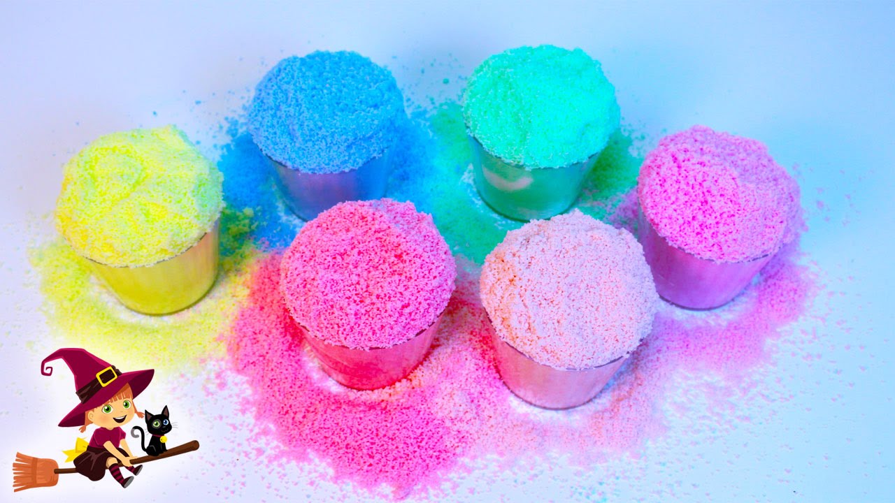 Insta Snow Coloreamos Nieve Mágica con 6 Colores - YouTube
