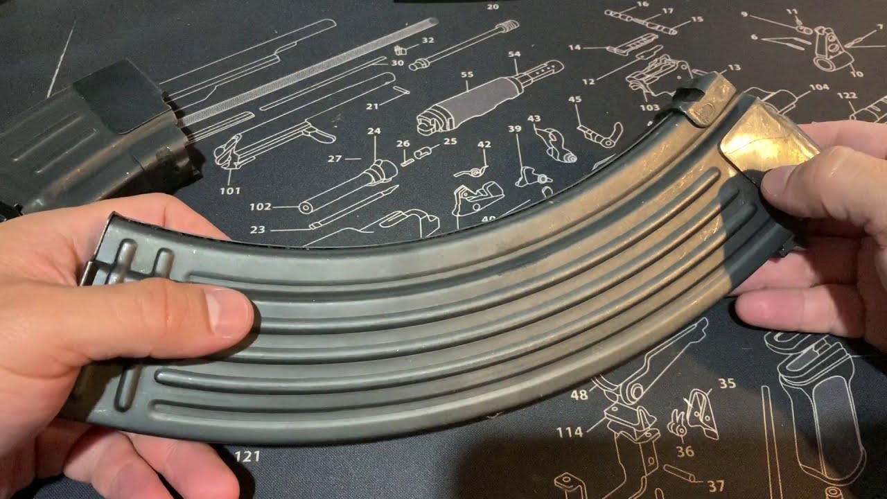 Ak-47 5rd & 40rd Chinese Clipazine 😱 - YouTube