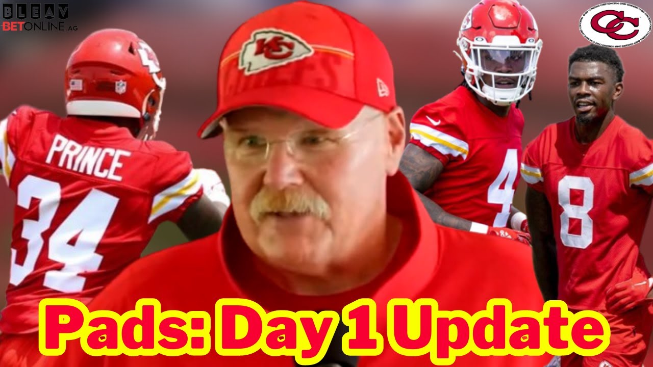 Day 1 Of Shoulder Pads: Coach Andy Reid Provides Update On Ross, Rice ...