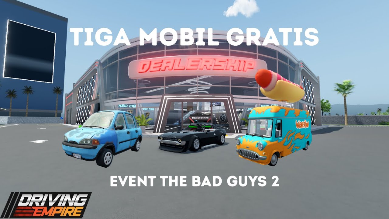 TUTORIAL DAPETIN MOBIL BARI DI EVENT THE BAD GUYS 2 - YouTube