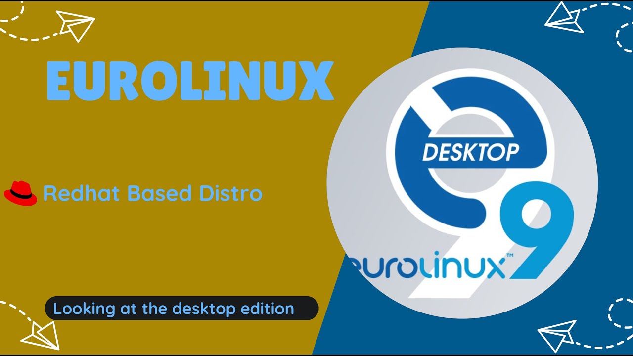 EuroLinux Desktop - A enterprise grade desktop OS - YouTube