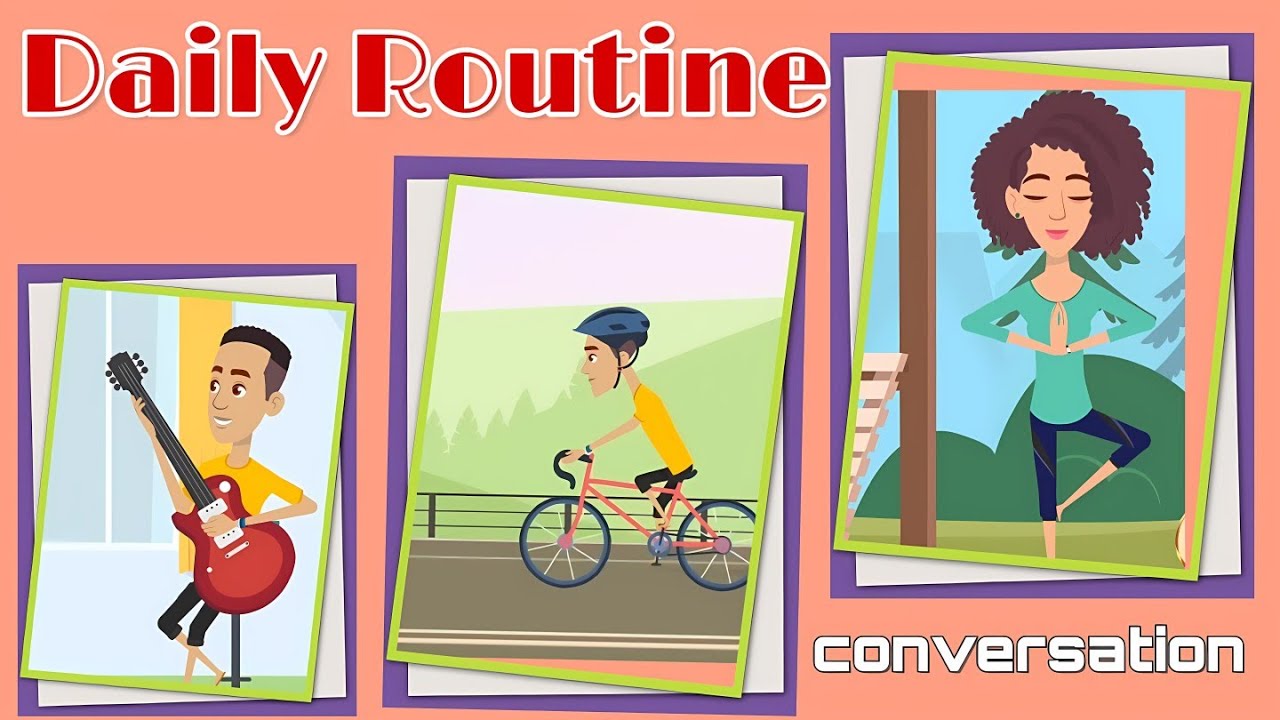 Talking about Daily Routines - English Conversation - YouTube