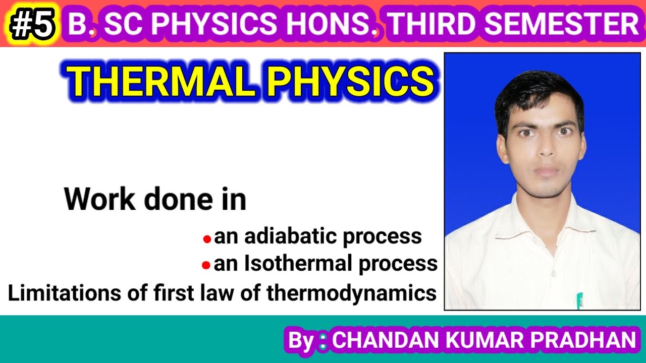 THERMAL PHYSICS: Work done in an adiabatic and isothermal process - YouTube