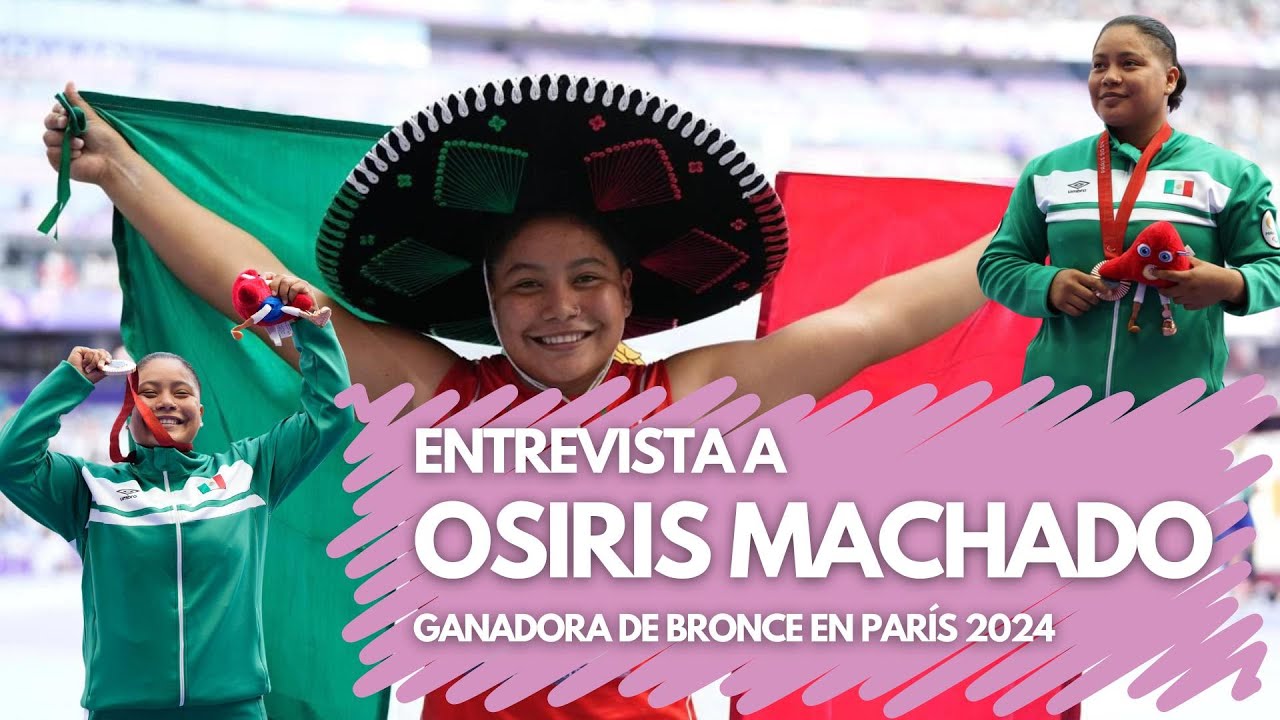 ENTREVISTA A GANADORA DE BRONCE MEXICANA EN JUEGOS PARALÍMPICOS A ...