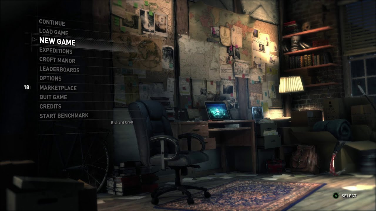 Rise of the Tomb Raider™ (2015) — Main Menu - YouTube