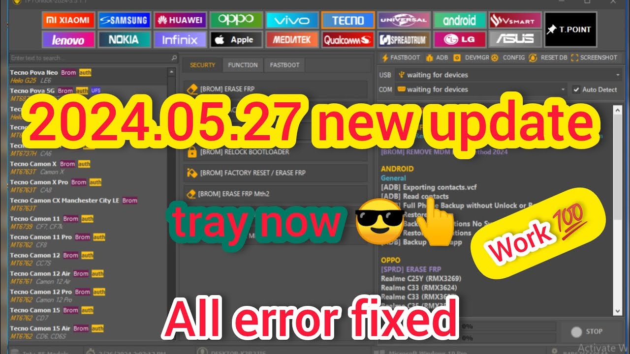 TFT UNLOCK TOOL [Latest Version] | Free Download & Install & Easy Guide ...