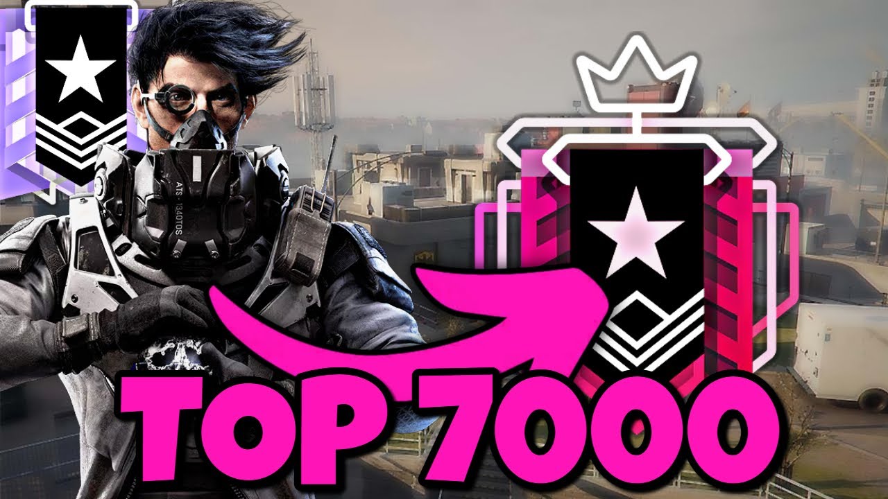 I FINALLY HIT CHAMP (WITH NUMBERS) IN RAINBOW SIX SIEGE - YouTube