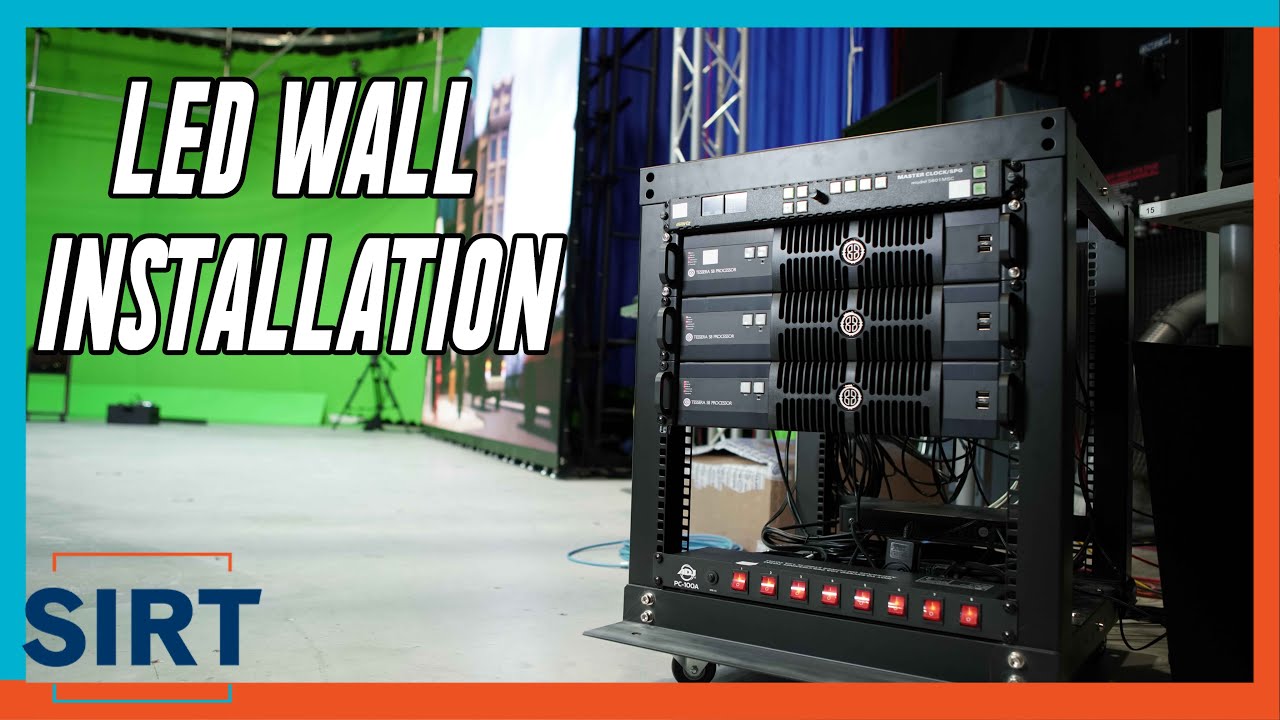 SIRT's 2022 LED Wall Installation - YouTube