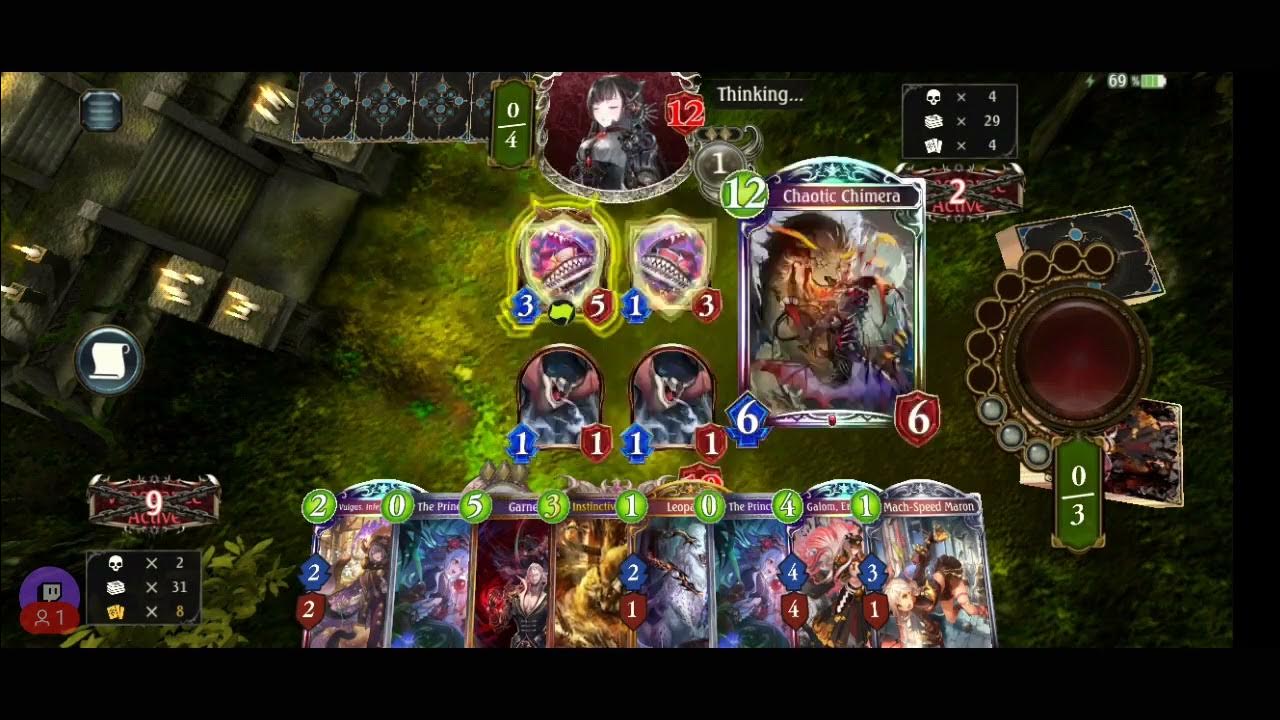 (GM0 11K Rotation) Vengeance Blood vs Wrath Blood 2 [Shadowverse/Heroes of Shadowverse] - YouTube