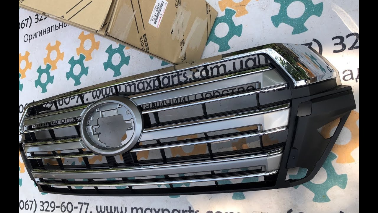 5310160936 53101-60936 Оригинал решетка радиатора Toyota Land Cruiser ...