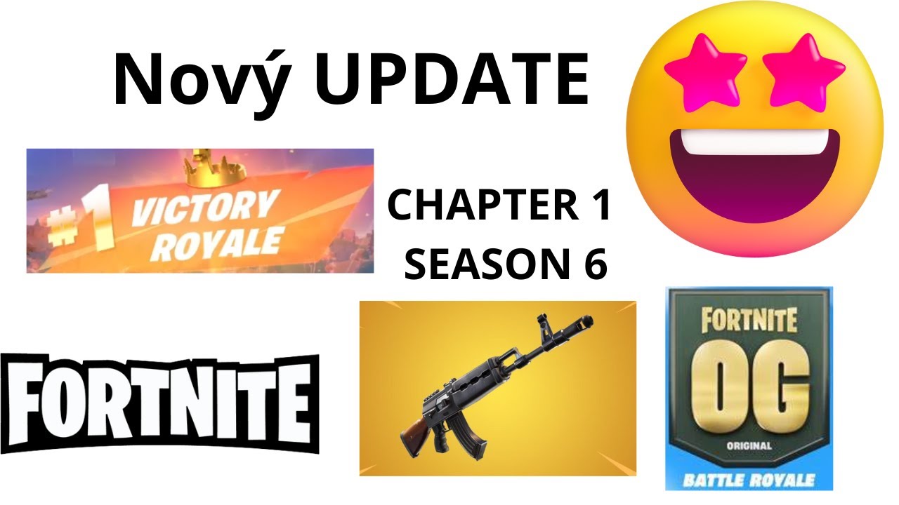 Nový Updatee!!! Chapter 1 Season 6.... Fortnite - YouTube