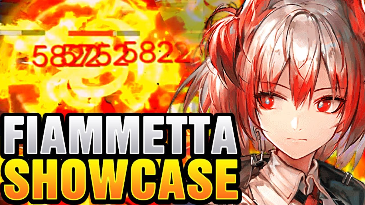 [Arknights] Fiammetta S2 Showcase - YouTube