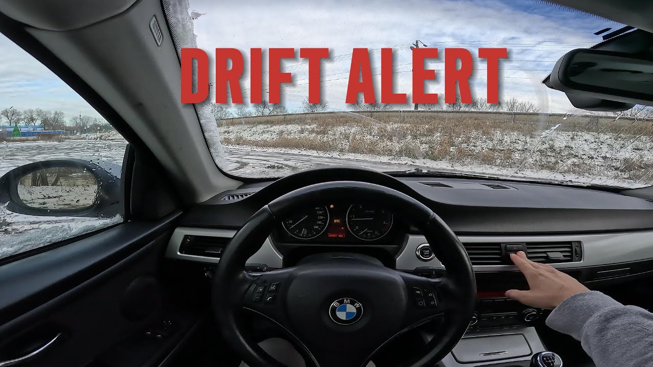 DRIFT ALERT E92 WINTER FUN - YouTube