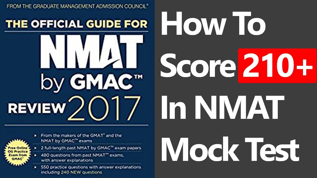 How To Score 210+ In NMAT Mock Test - YouTube