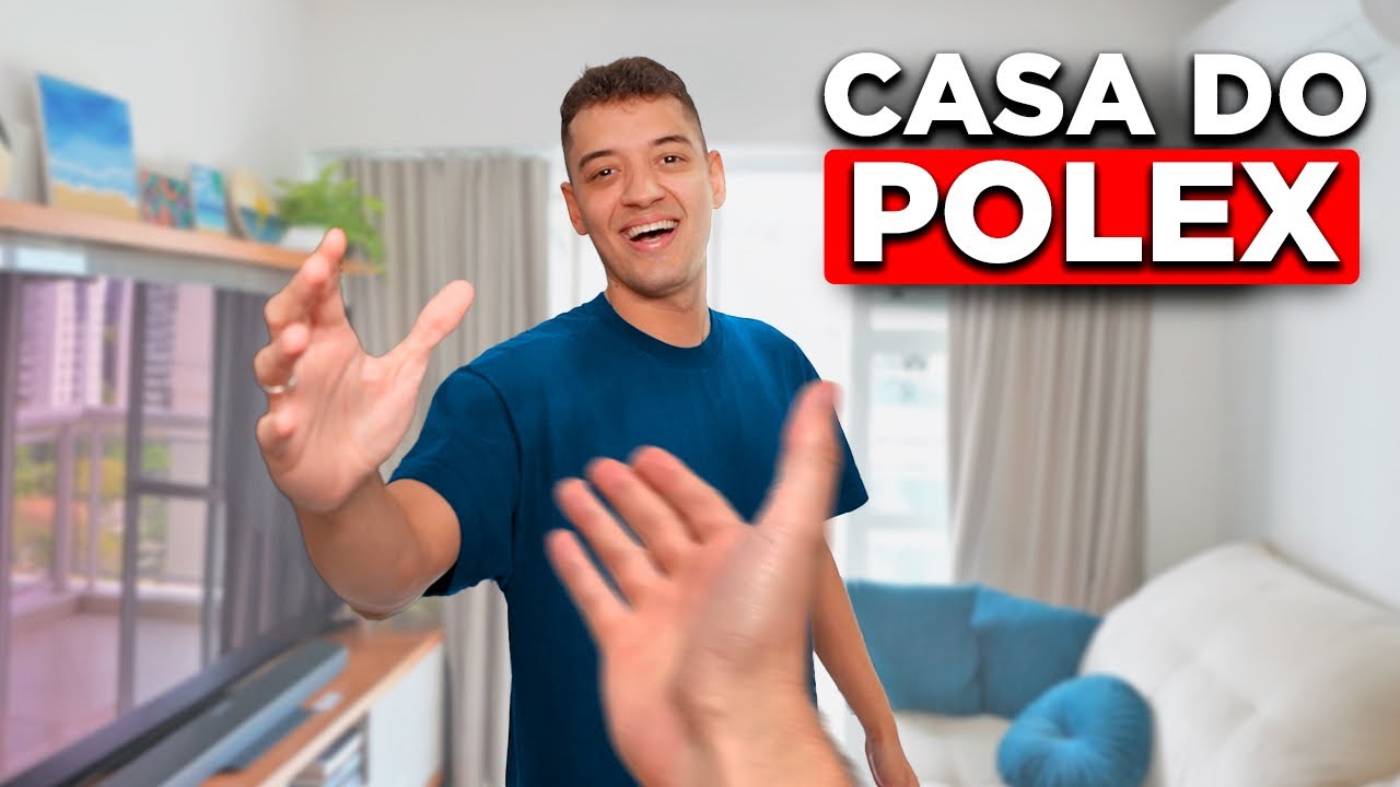 CONHECENDO O APARTAMENTO DO POLEX! (visitando youtubers ep.1) - YouTube