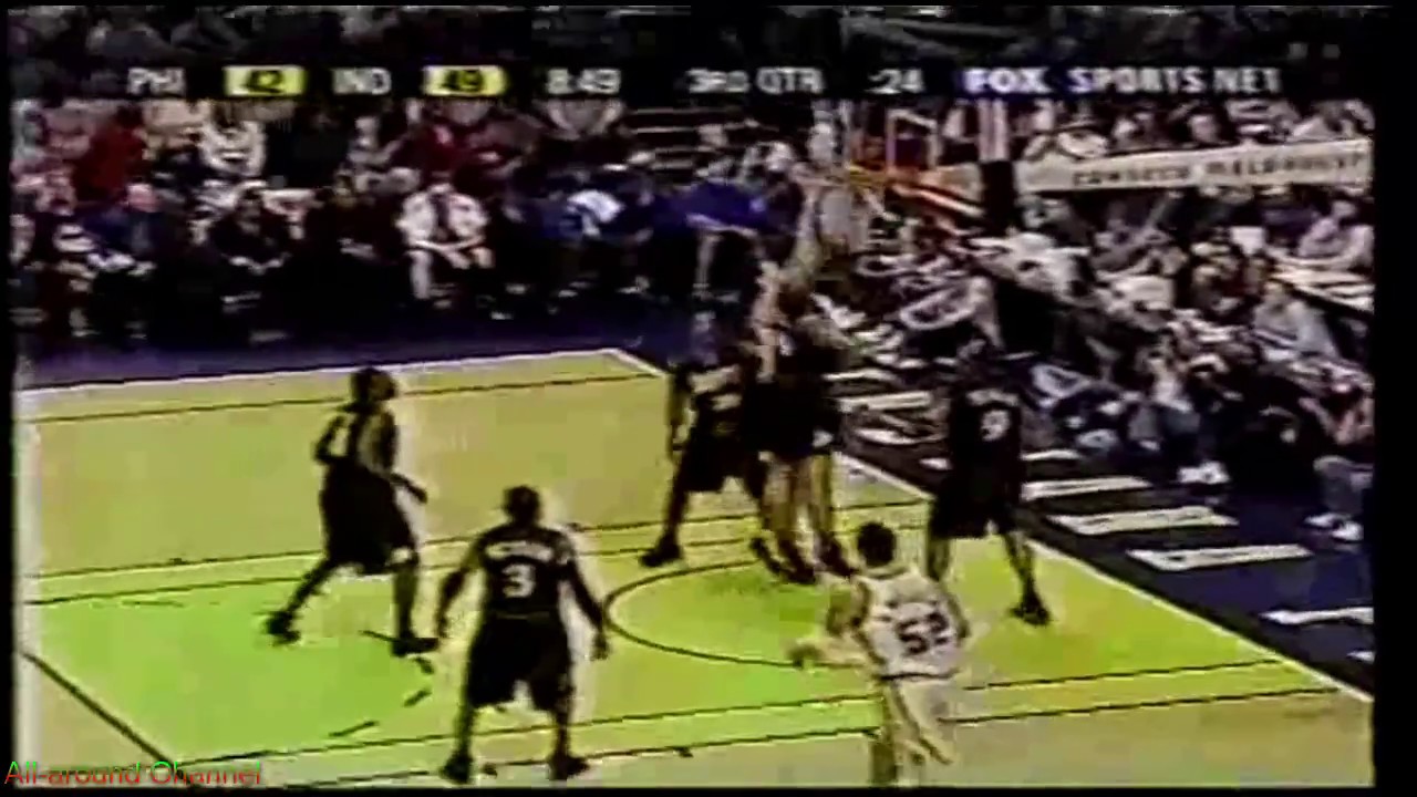 Allen Iverson 22 Pts 10 Ast @ Indiana Pacers, 2002-03 - YouTube