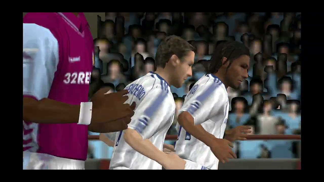 fifa 17 psp carrière chelsea vs villa 1ère mi-temps - YouTube
