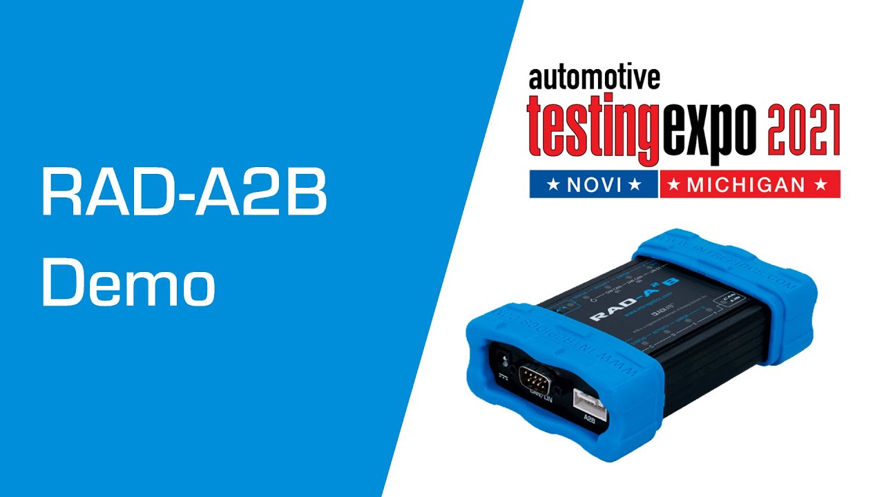 RAD-A2B: Analog Devices Automotive Audio Bus (A2B) Demo at Automotive ...