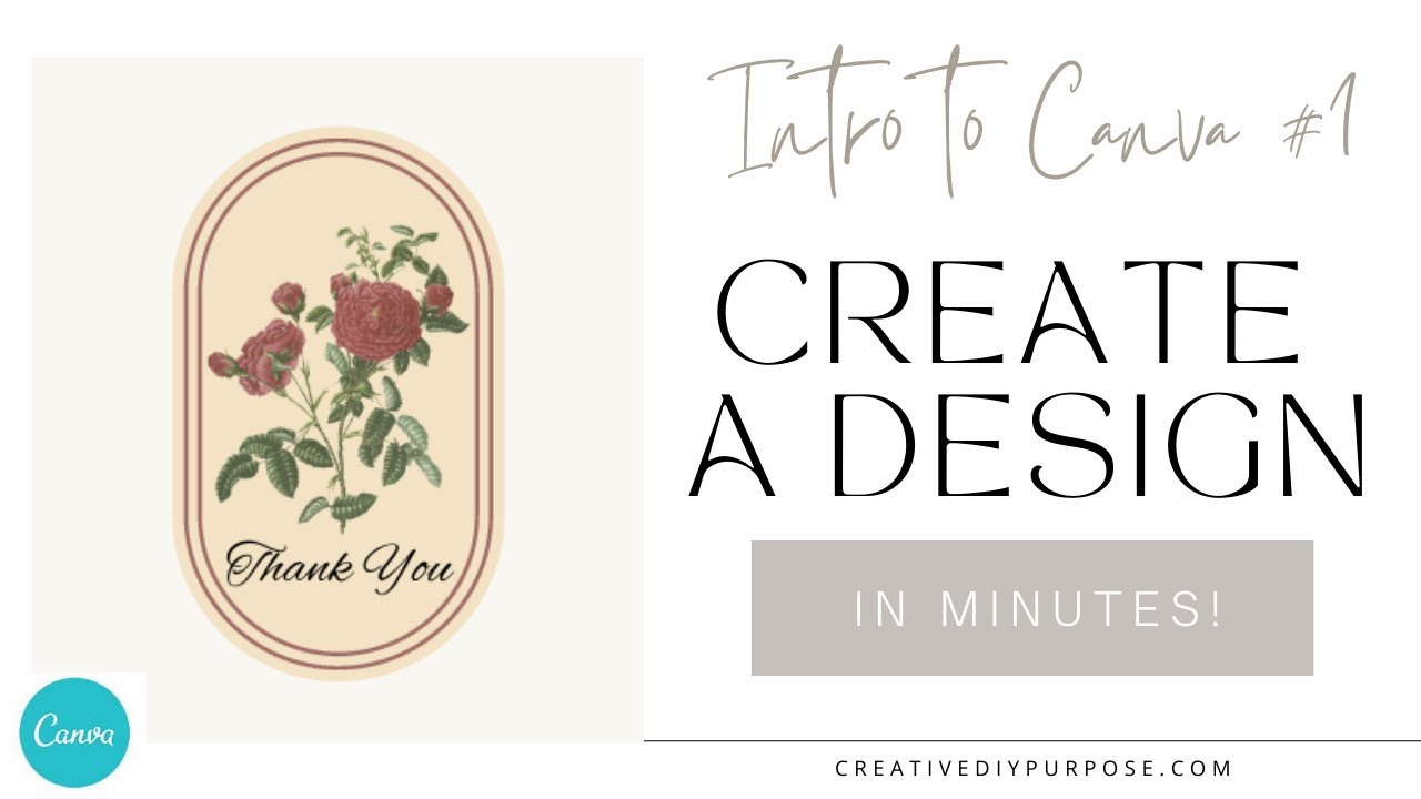 HOW TO CREATE A CUSTOM DESIGN - Canva Tutorial for Beginners - YouTube