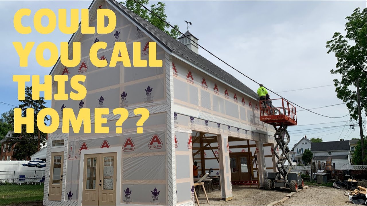 Carriage Pole Barn Apartment - (24x48) - YouTube