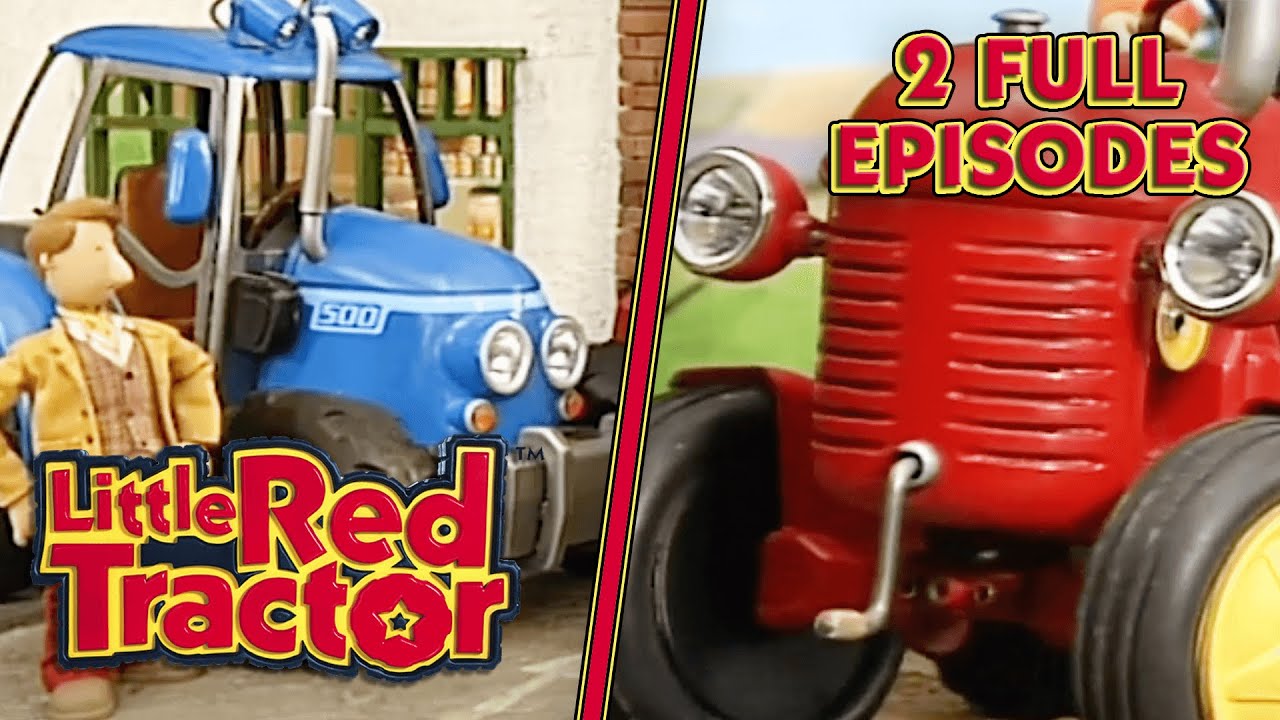 Old Tractors and New Tractors | 2 Full Episodes | Little Red Tractor ...