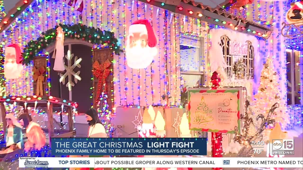 The Great Christmas Light Fight - YouTube