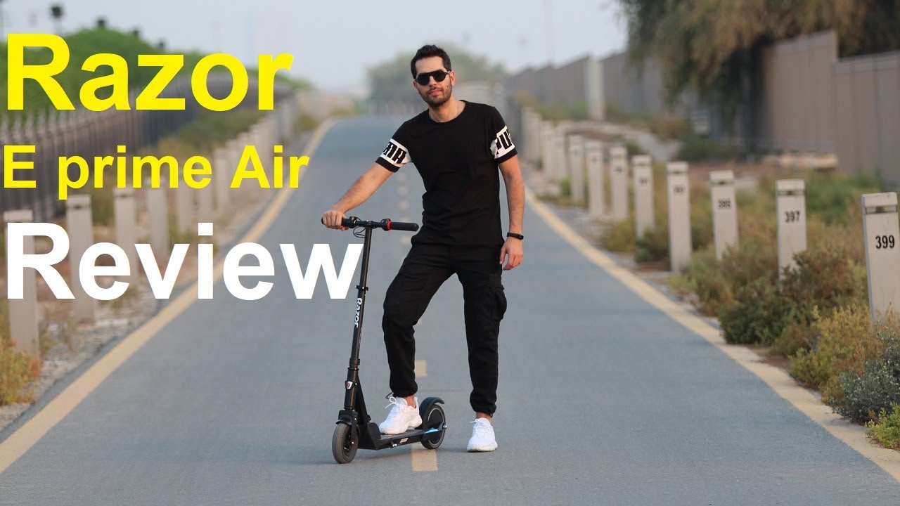 Razor E Prime Air Electric Scooter Review - YouTube