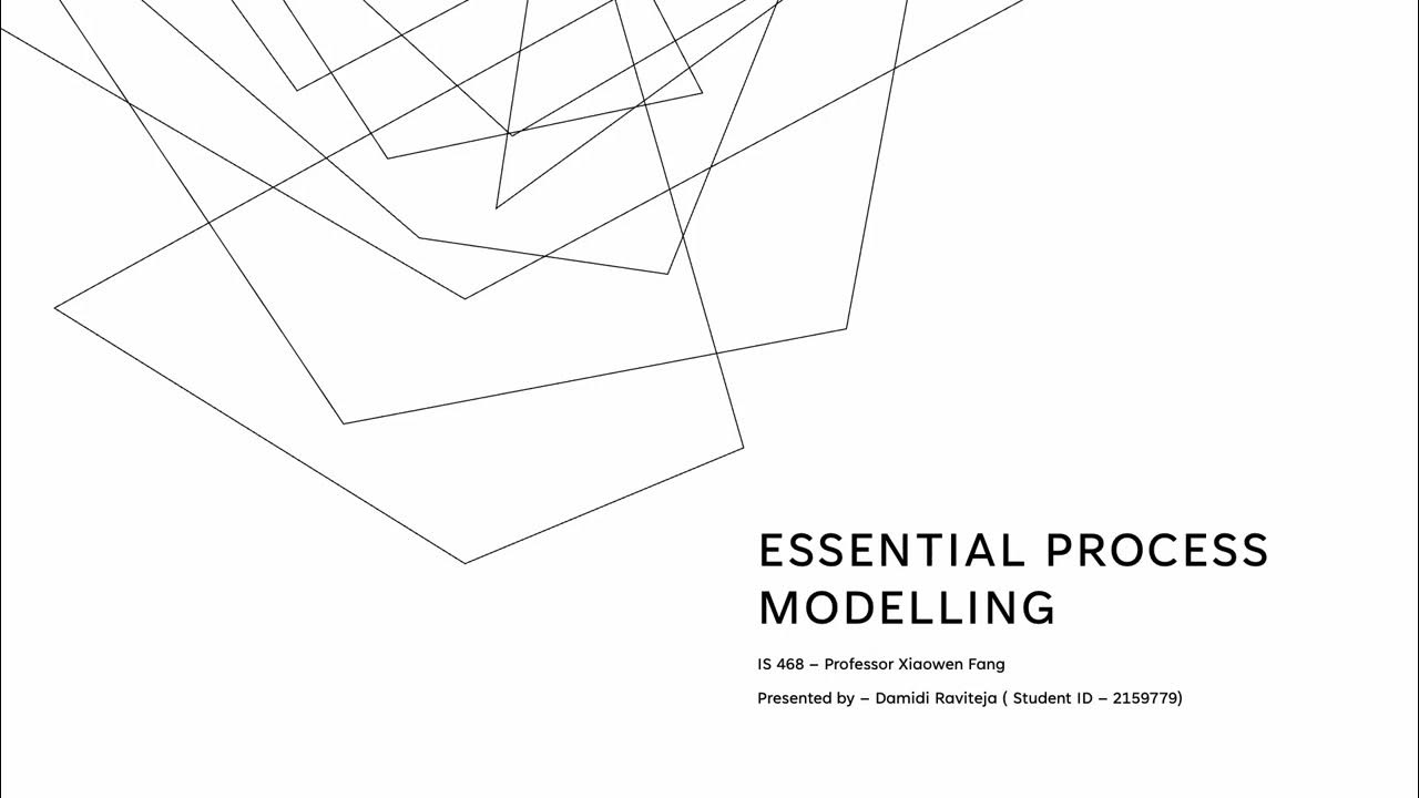 Chapter 3 - ESSENTIAL PROCESS MODELLING - YouTube