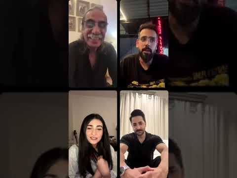 Danish Taimoor and Sara Khan live on Instagram | Sher Drama